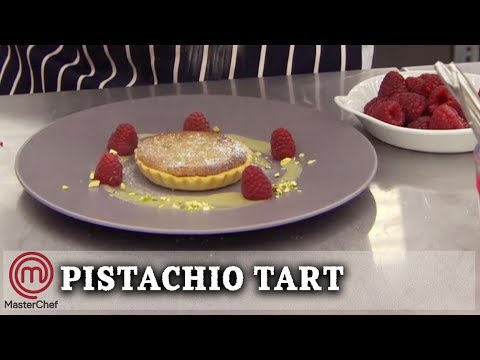 Pistachio And Raspberry Tart | MasterChef UK - YouTube