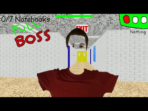 Baldi's Basics Classic Remastered (NULL Style) Full Boss No Commentary ...