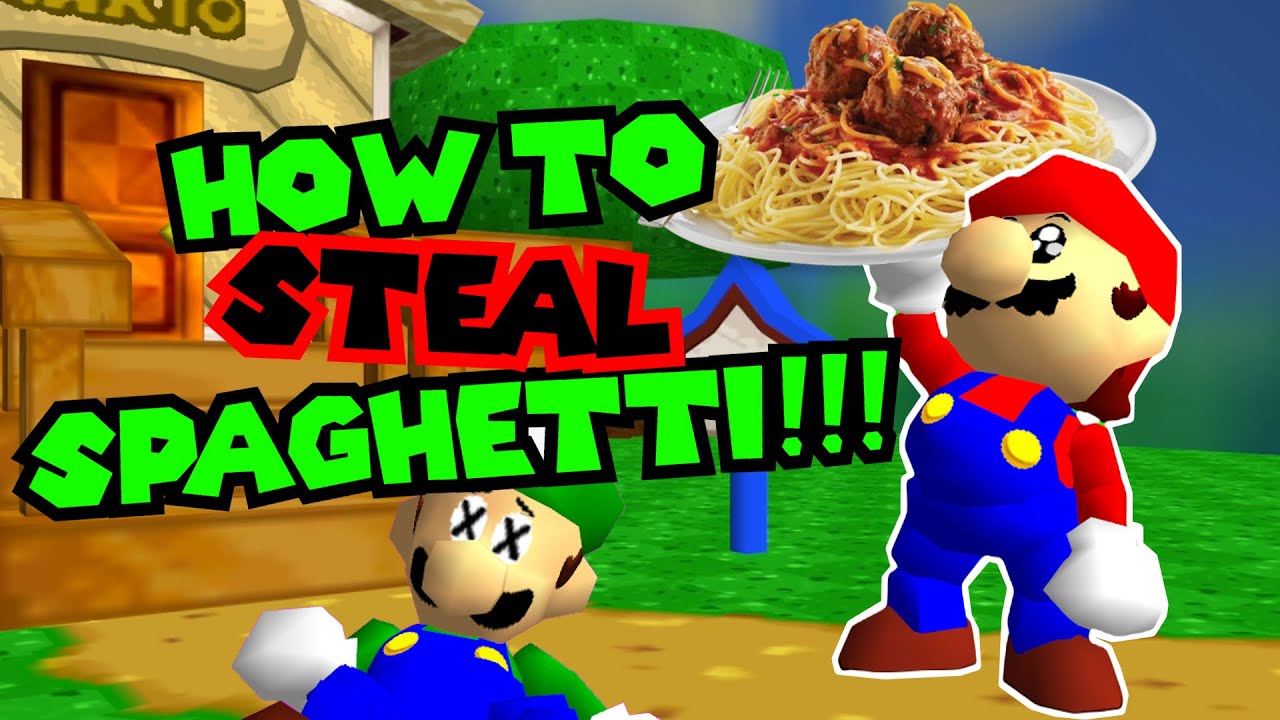 Mario's Guide to STEALING Spaghetti!? [MR Shorts] - YouTube