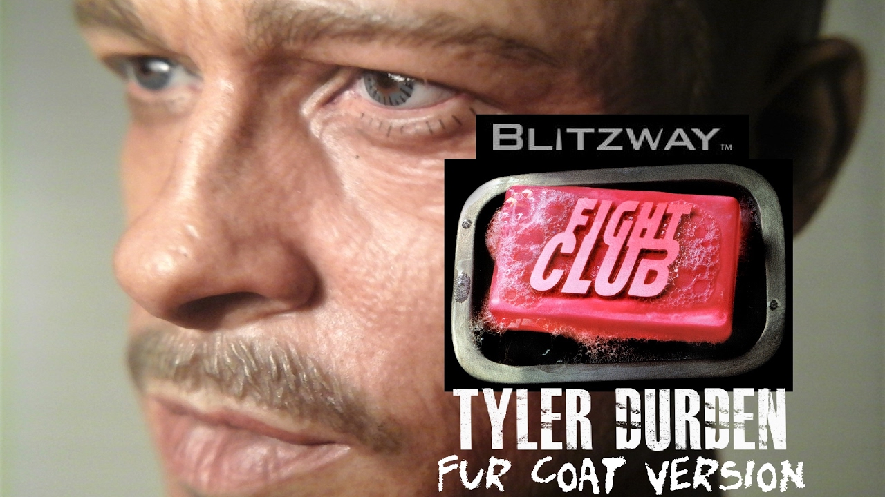 Fu-Reviews: Blitzway Fight Club Tyler Durden (Fur Coat Version) 1/6 ...
