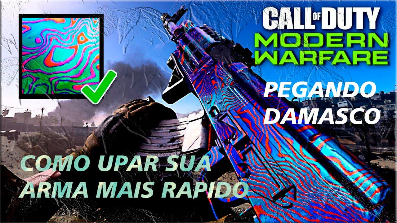 COMO UPAR ARMA E PEGAR SKIN DAMASCO [CALL OF DUTY WARZONE] - YouTube