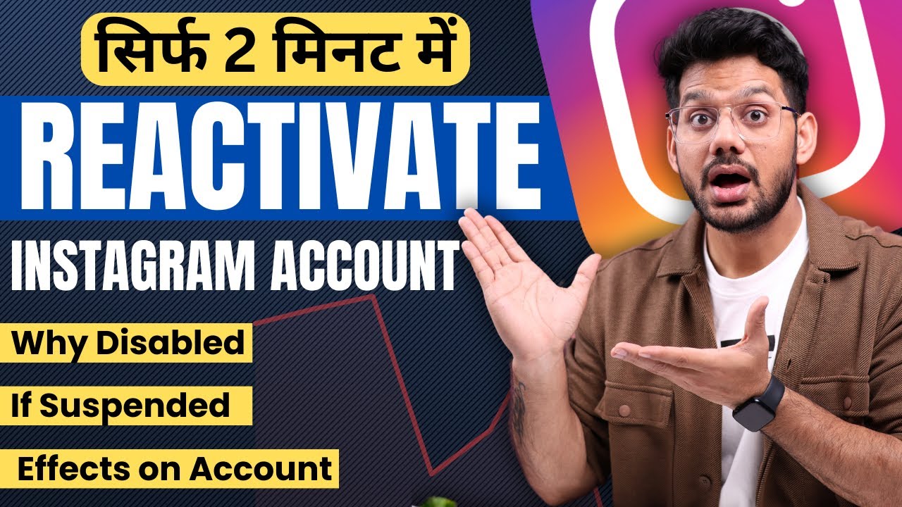 Instagram account disabled how to get back Instagram Account | How to ...