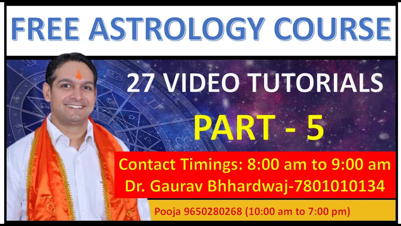 FREE astrology course||Astrology Courses for beginners | Learn Online Astrology Course in Hindi ...