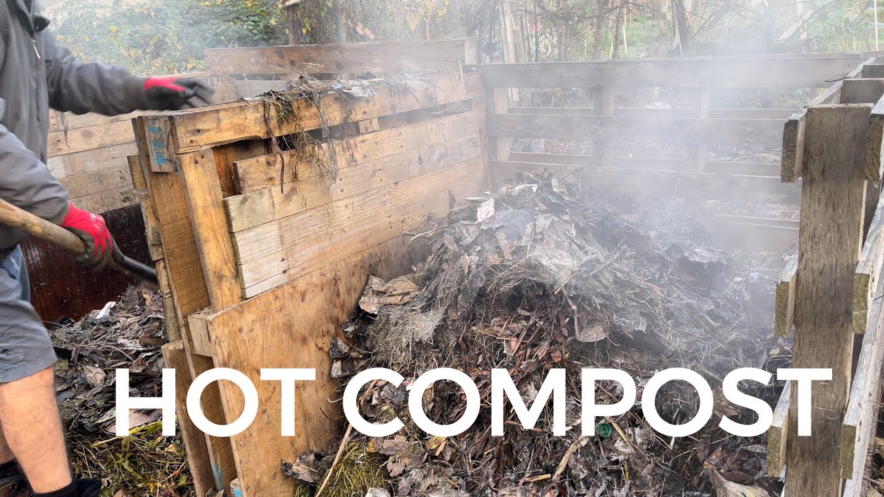 How To Create A Hot Compost Pile - YouTube