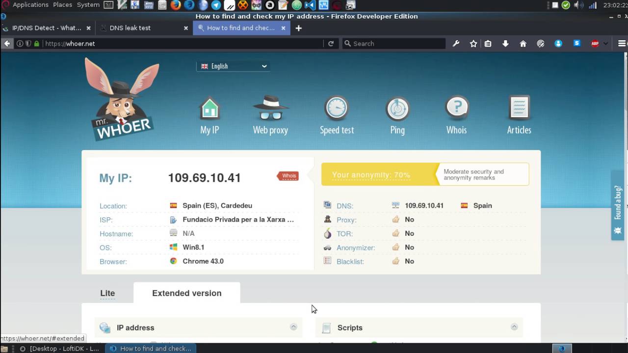 Some security test for browsers and system - YouTube