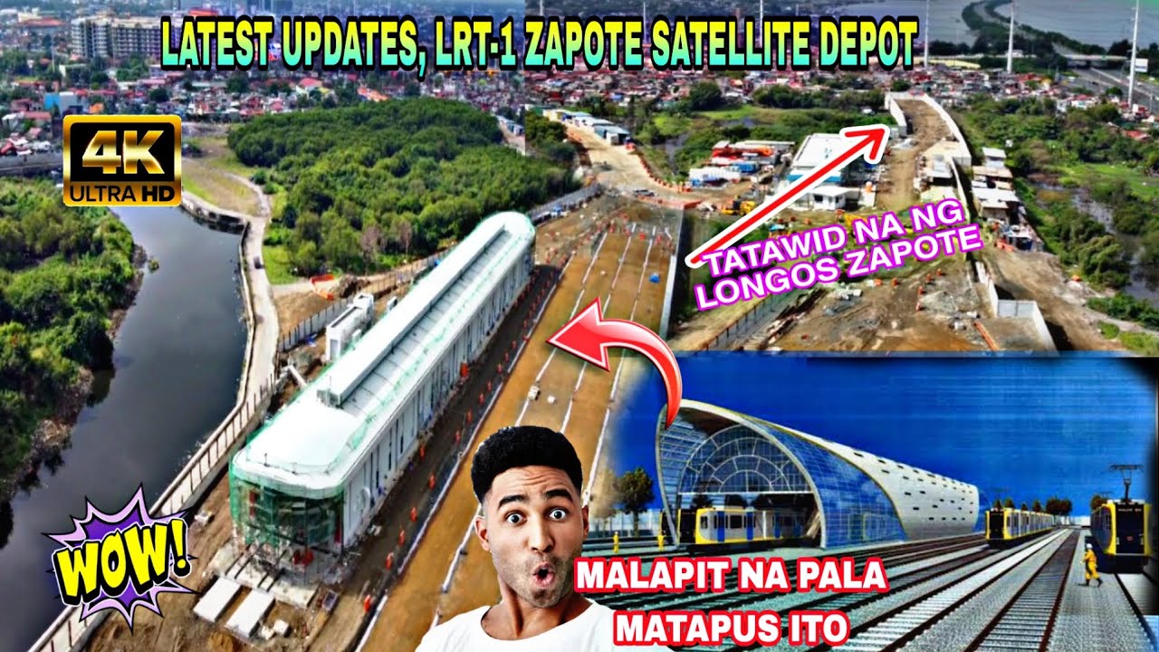 Lrt-1 Cavite Extension | ZAPOTE SATELLITE DEPOT, MALAPIT NA MATAPUS ...