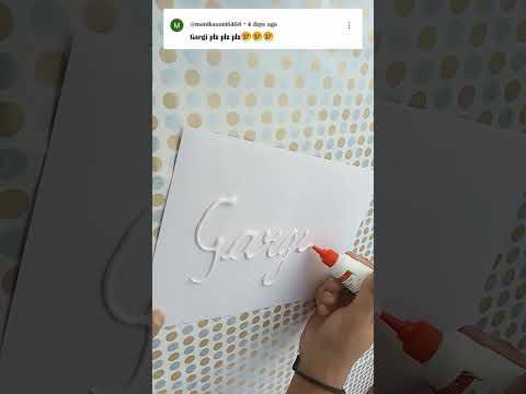 Gargi name calligraphy 💖 #shorts #gargi #name #art - YouTube
