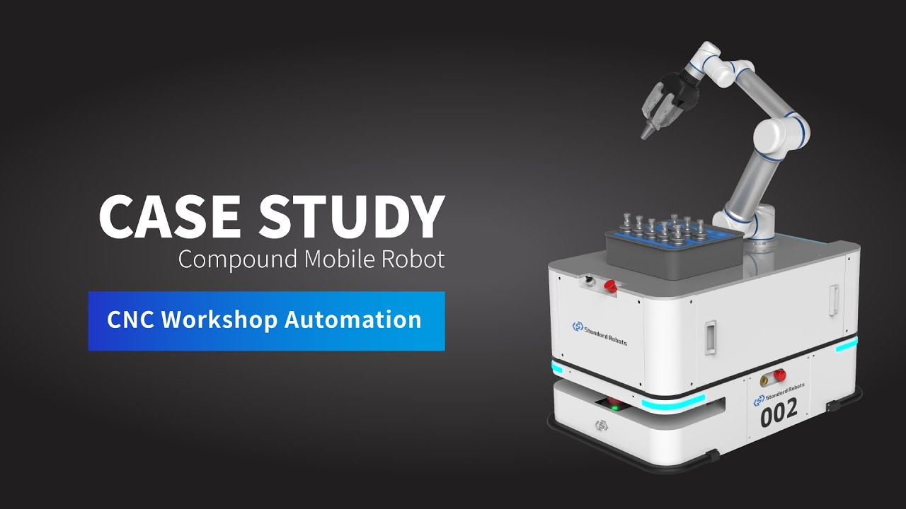 Compound Mobile Robot Automating CNC Workshop - Standard Robots AMR ...