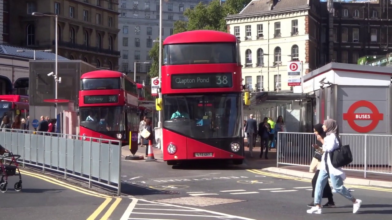 London Buses: Victoria Bus Station and Oxford Street - YouTube