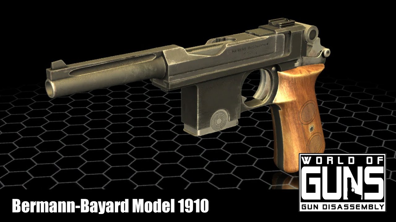 World of Guns - Bermann-Bayard model 1910 - YouTube