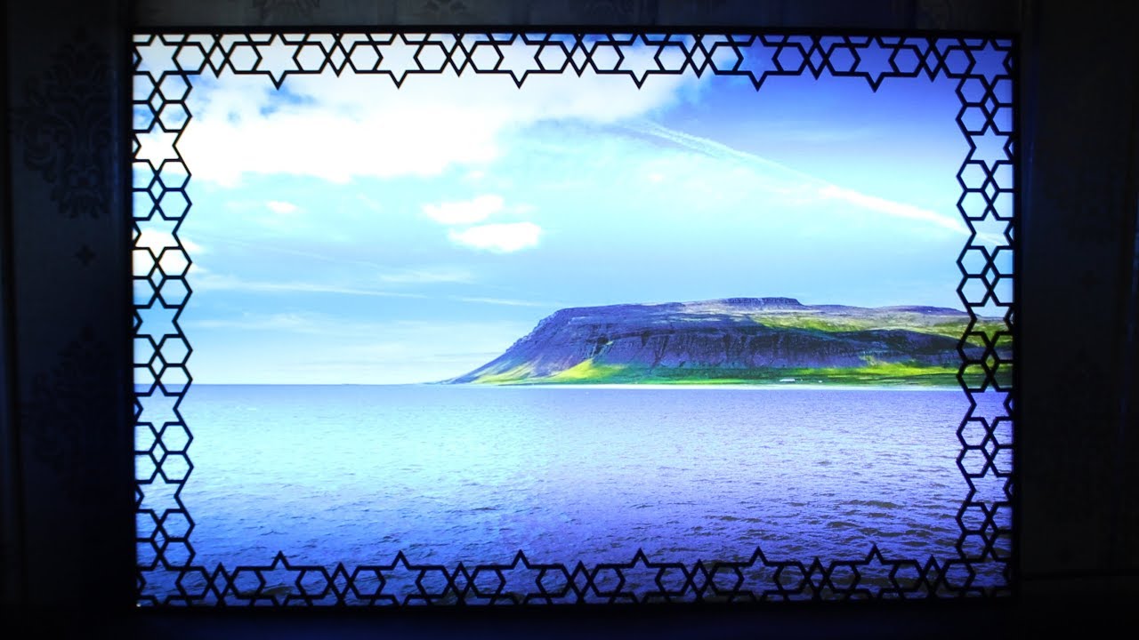 How to make a back lit Picture Frame - YouTube