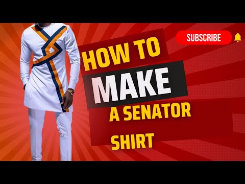 How to make a Senator Shirt - YouTube