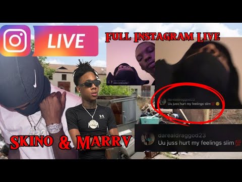 Skino & MarrV Full Instagram Live! DMV Rappers & Fans React ...