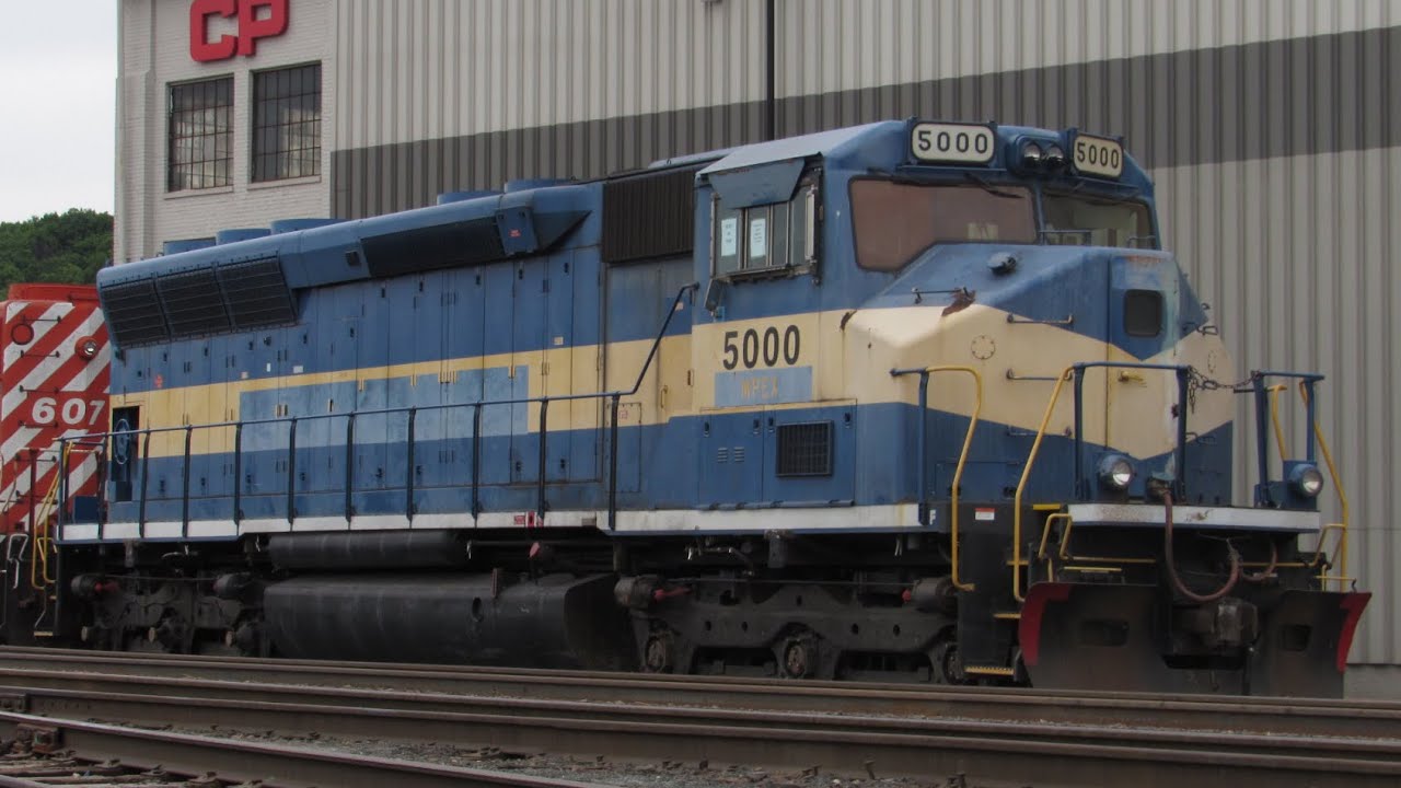 DME / MPEX 5000 MK-50-3 In CP Pigs Eye Yard & More (DME, CN, KCS, UP) - YouTube