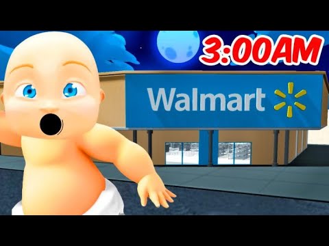 Baby Goes To WALMART At 3AM... - YouTube