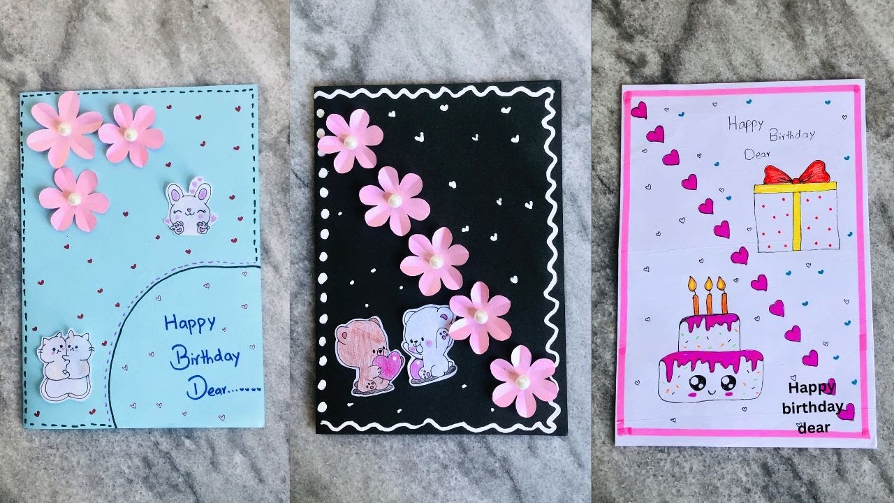 3 different gift cards tutorial | BirthDay Gift card - Mother's day ...