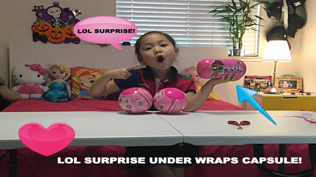 *LOL SURPRISE* UNDER WRAPS CAPSULE OPENING!!!! - YouTube