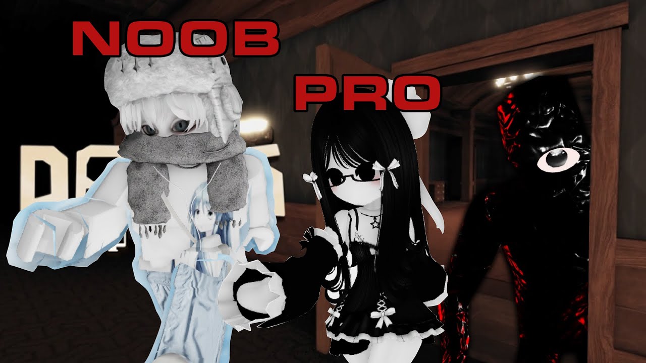 Teaching my NOOB FRIEND how to play ROBLOX DOORS... - YouTube