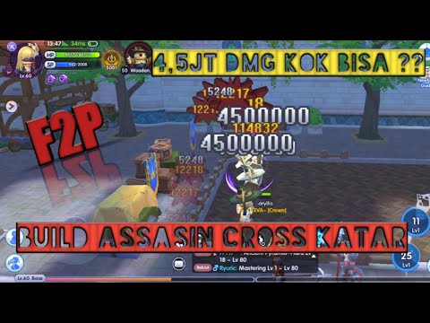 Build equipment & skill Assassin - Assasin cross ( KATAR ) || ROX - YouTube