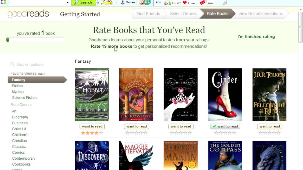 Goodreads Tutorial Final - YouTube