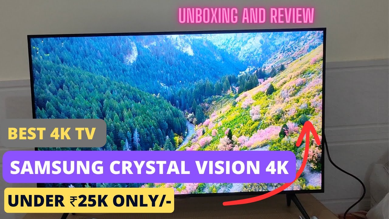 Unveiling Samsung Crystal Vision: The Future of 4k TV - YouTube