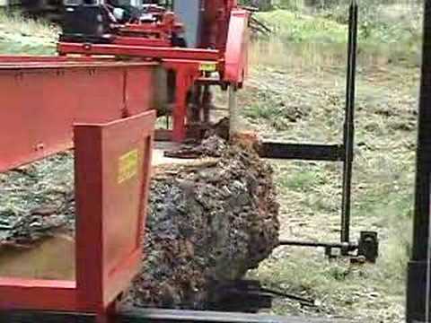 Timberline Portable Circular Sawmill - YouTube