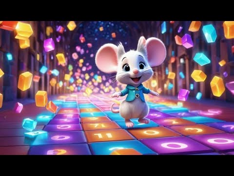 Mia Mouse Counts 1 2 3 | Counting Song for Kids | Educational and Kids ...