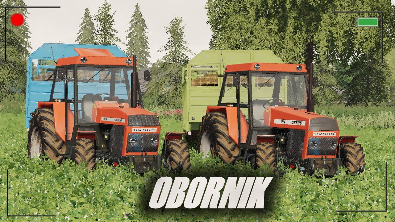🔥Obornik z niedźwiedziami🚜2x ursus 2x fortschritt , merlo🚜🔥FS19🔥[AGRI4 ...