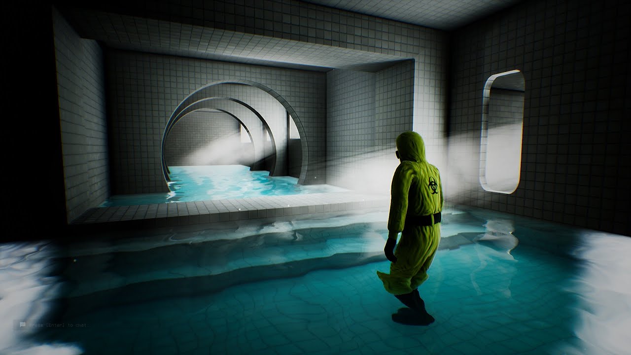 Escape The Backrooms New Poolrooms Sublevel - YouTube