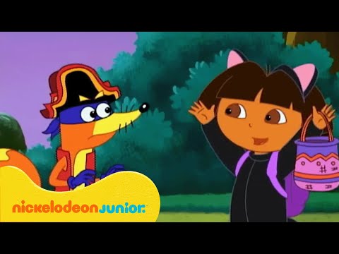 Dora the Explorer | Les aventures d'Halloween de Dora ! 🎃 | Nickelodeon Jr. France