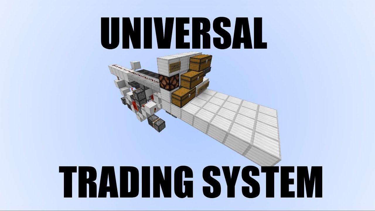 Minecraft Universal Item Shop / Trading System [ X:Y ] [Tutorial] - YouTube