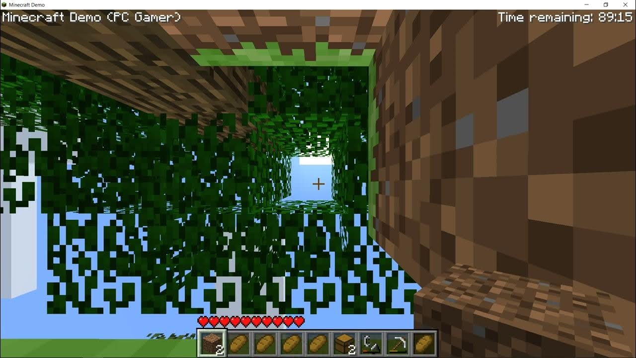 surviving 5 days in minecraft pc gamer demo - YouTube