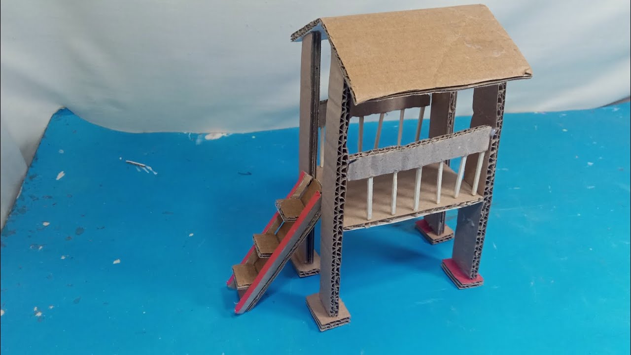 how to make with cardboard park bench company - YouTube