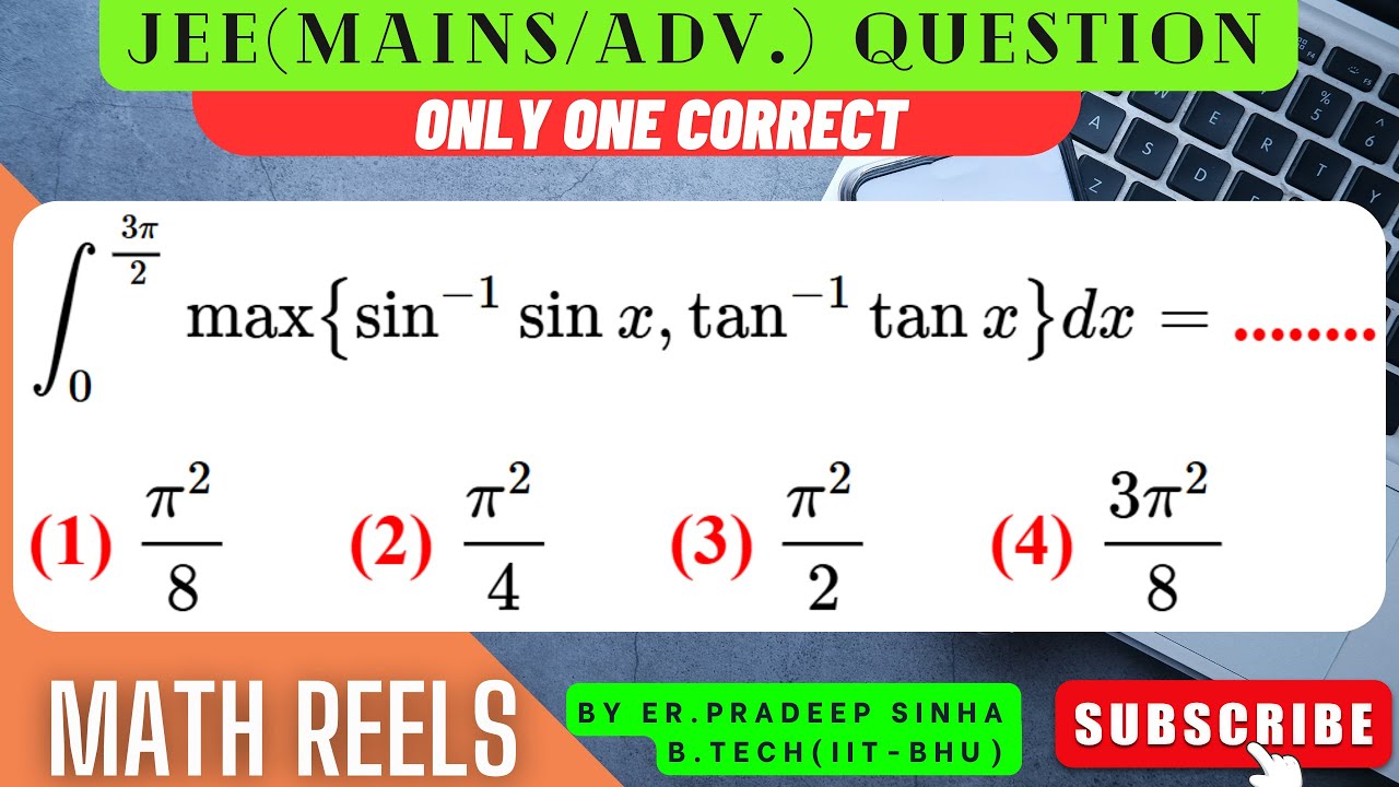 DEFINITE INTEGRATION (JEE/XI/XII) QUESTION // SOLUTION BY Er. PRADEEP ...