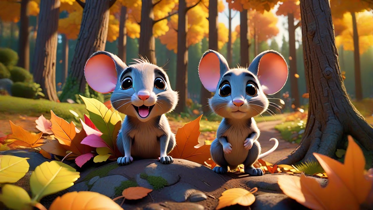 Seven Small Mice Hide and Seek | Peekaboo Game Song for Kids | Counting ...