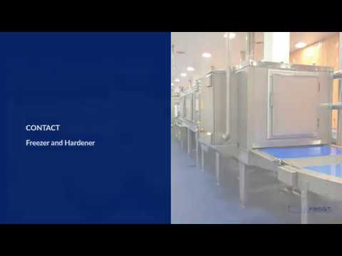 Contact crust freezer - various food applications - YouTube