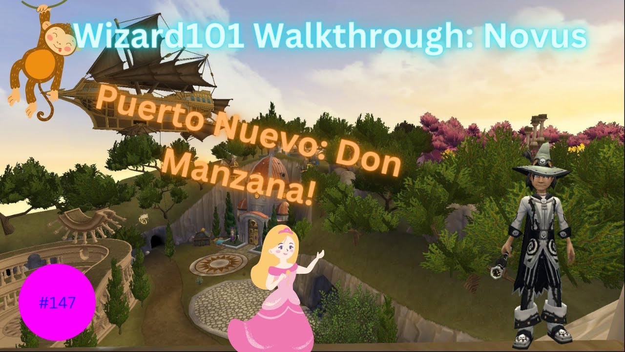 Wizard101 Walkthrough #147 | Novus: Don Manzana - YouTube