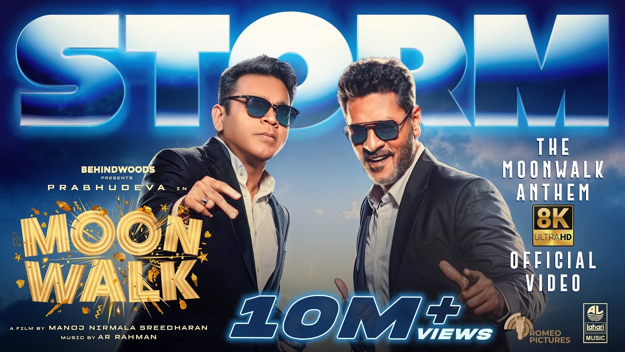 Storm - The Moonwalk Anthem - 8K Official Video | AR Rahman ...
