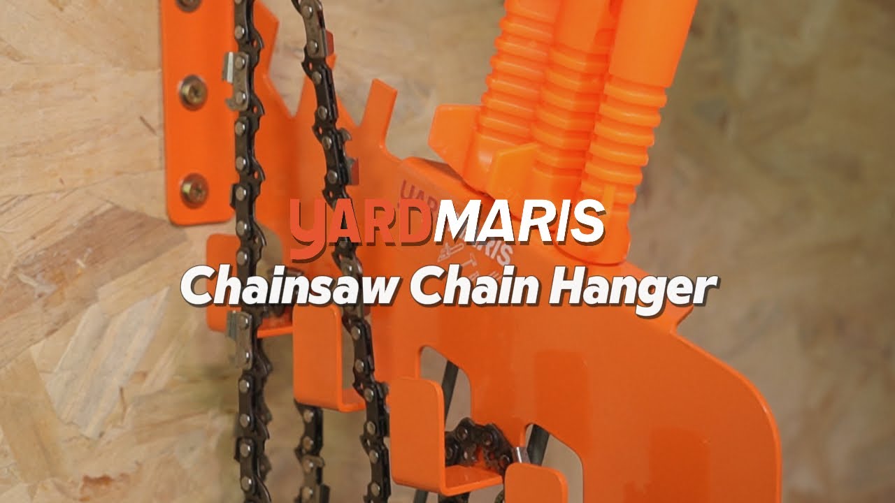 Chainsaw Chain Hanger, Chainsaw Chain Wall Mount with 5 Hooks # ...