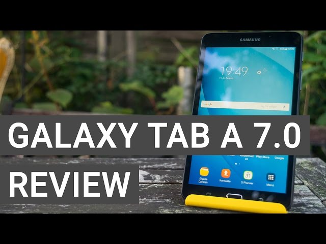 Galaxy 7 Inch Tablet Review