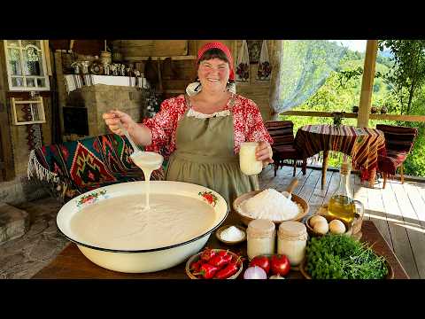 Homestead Living | Making Cheese from Scratch & Baking in a Traditional Brick Oven