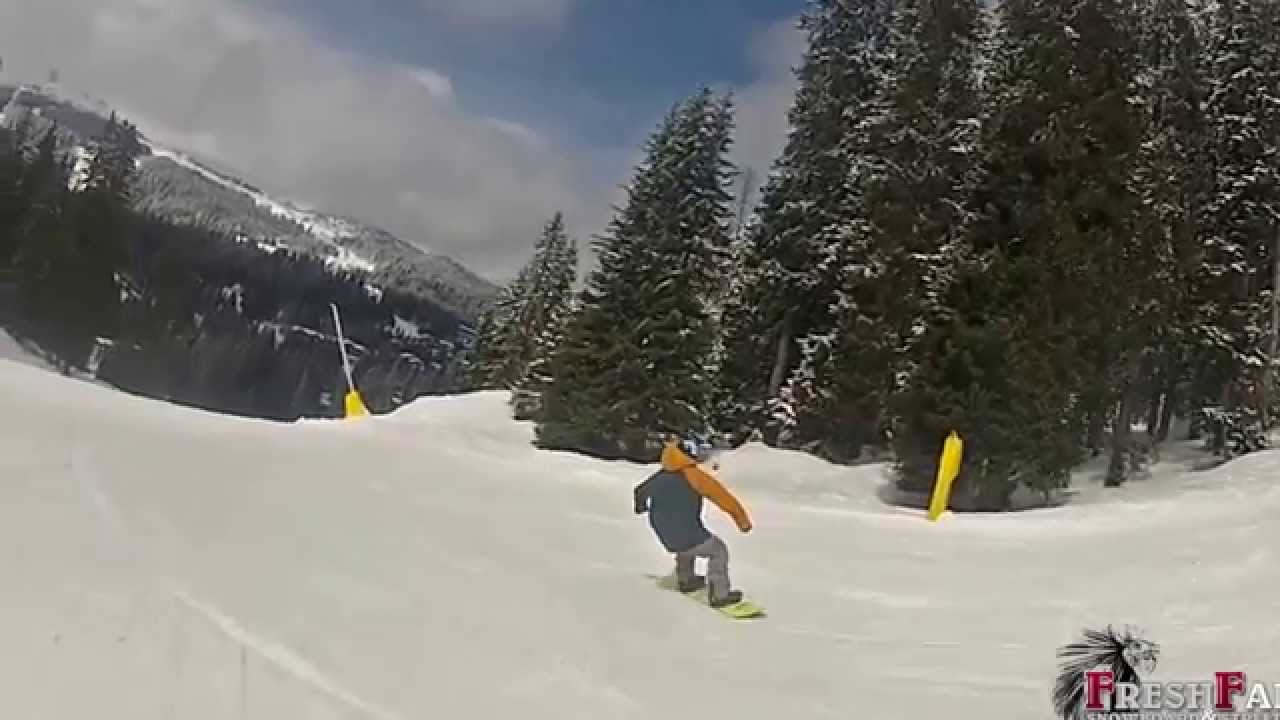 Lezione di snowboard 6: Curva backside (intermediate) - YouTube