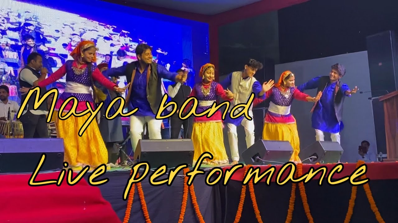 Maya band live dance || singer = manglesh Dangwal || Team Harshu bisht ...