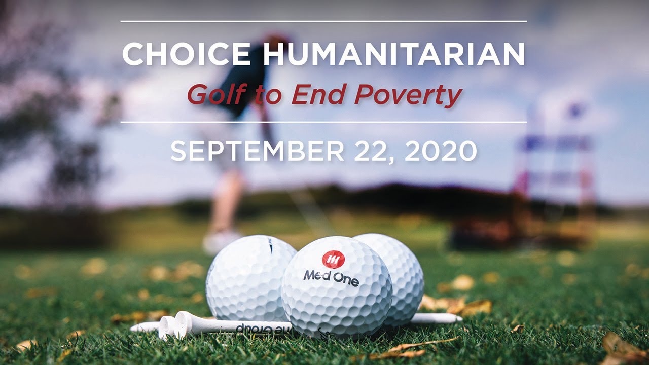 2020 CHOICE Humanitarian - Golf to End Poverty - YouTube