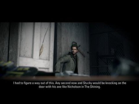 Alan Wake Remastered The Shining reference - YouTube