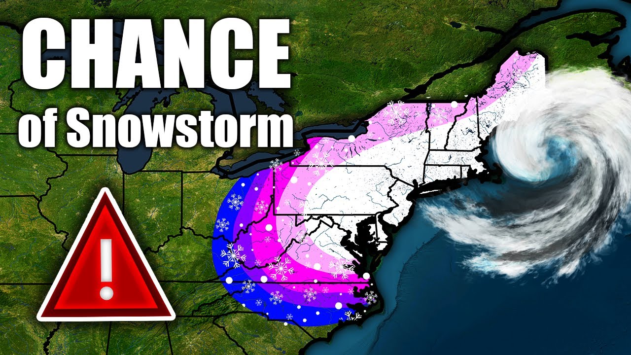 SOME Chance of Major Snowstorm despite warmer pattern - YouTube