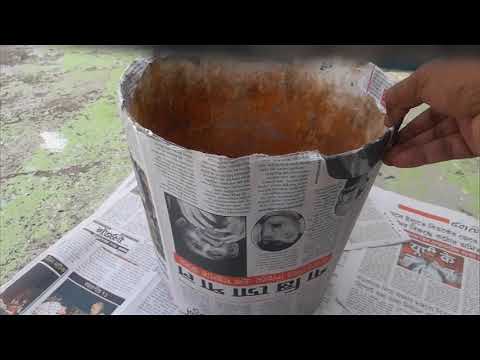 How to make Cement Tob খুব সহজে কী ভাবে সিমেন্ট টব বানাবেন l - YouTube