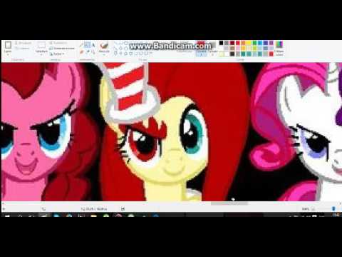 MLP speedpaint: mane 6 elements of insanity 1/3 - YouTube