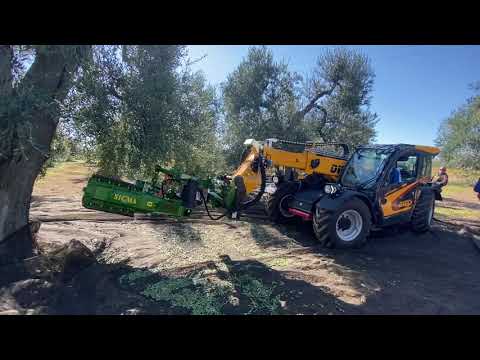 PROVA IN CAMPO DIECI AGRI FARMER 28.7 + TESTATA VIBRANTE SICMA - YouTube
