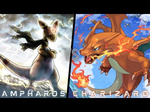 Ampharos VS Charizard, Duelo Pokémon | Pokémon Brick Bronze do Roblox ...